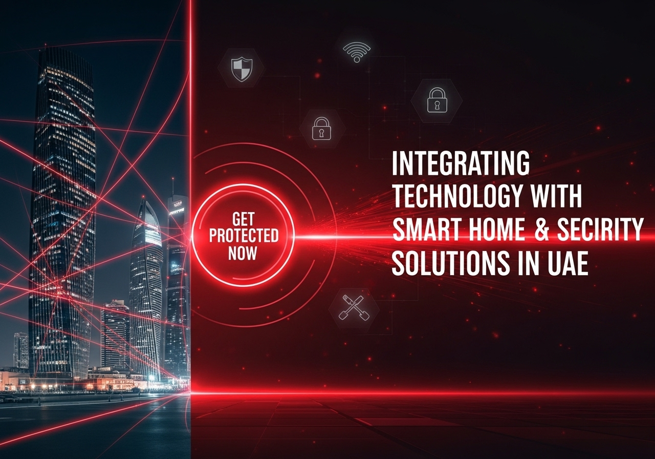 ONE TOUCH OPERATION | Security & Smart Home Solutions in UAE